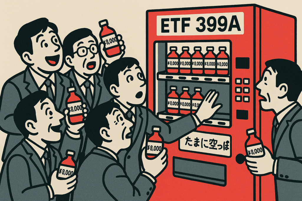 月8,000円の非課税収入！話題のETF「399A」が上場